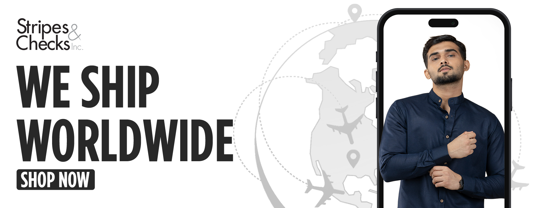 Men's Shirts, Polos, T-Shirts, and Chinos | Stripes and Checks Inc.